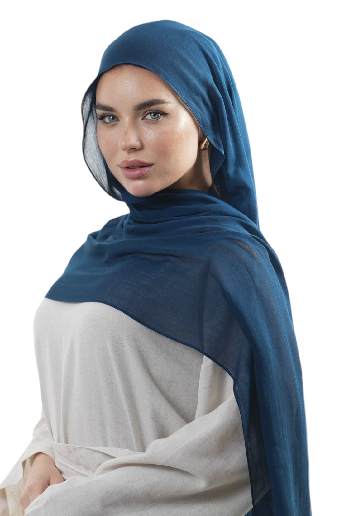 Modal Hijab - Ocean Blue – NURSOUL